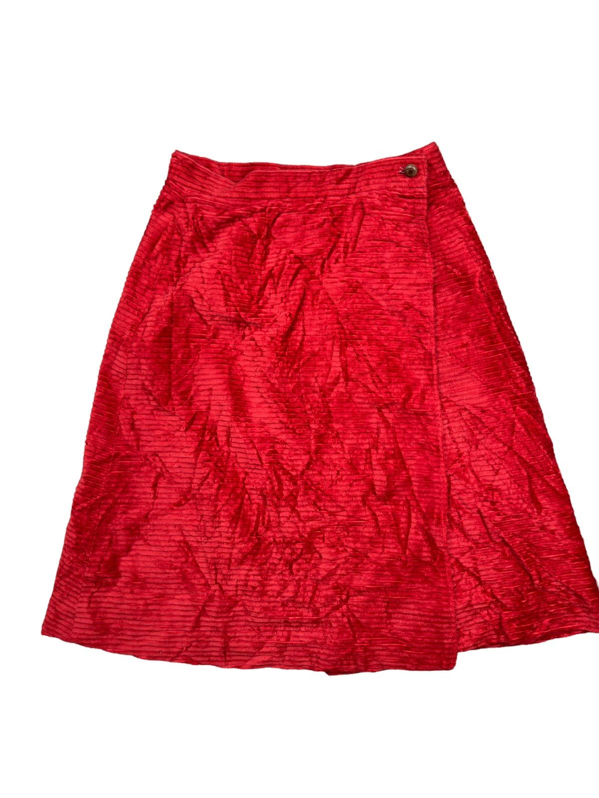Vintage Soavenue Red Corduroy Skirt Grailed