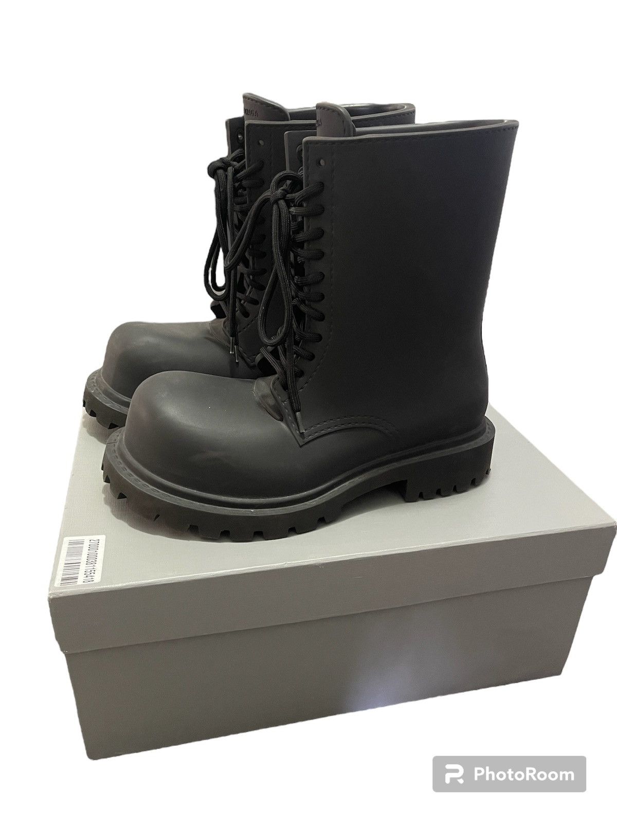 Balenciaga × Streetwear Balenciaga Steroid Boots | Grailed