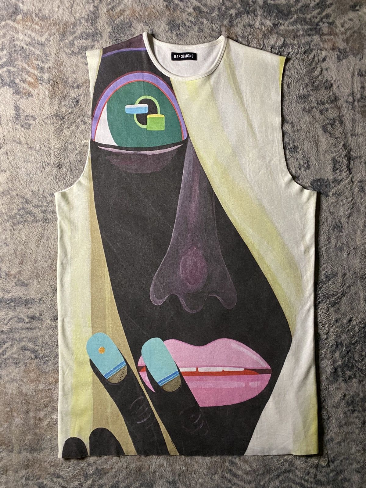 Raf Simons SS13 Raf Simons Brian Calvin ‘Killer’ Tank Top | Grailed