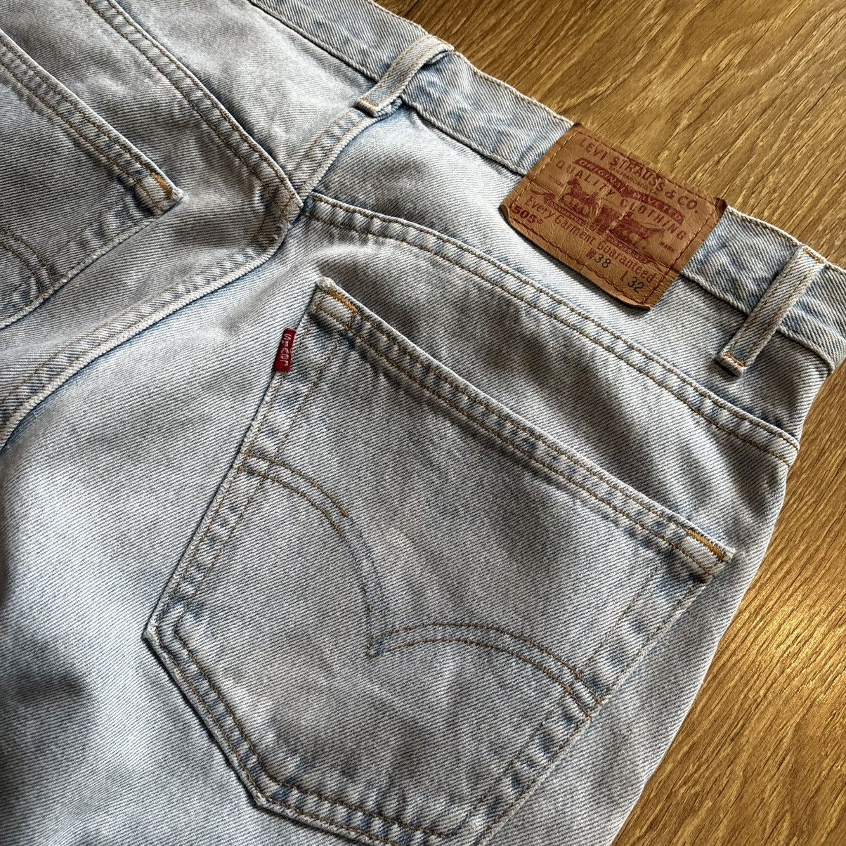 Levi's Vintage 1990s Levi’s 505 Lightwash Jeans | Grailed
