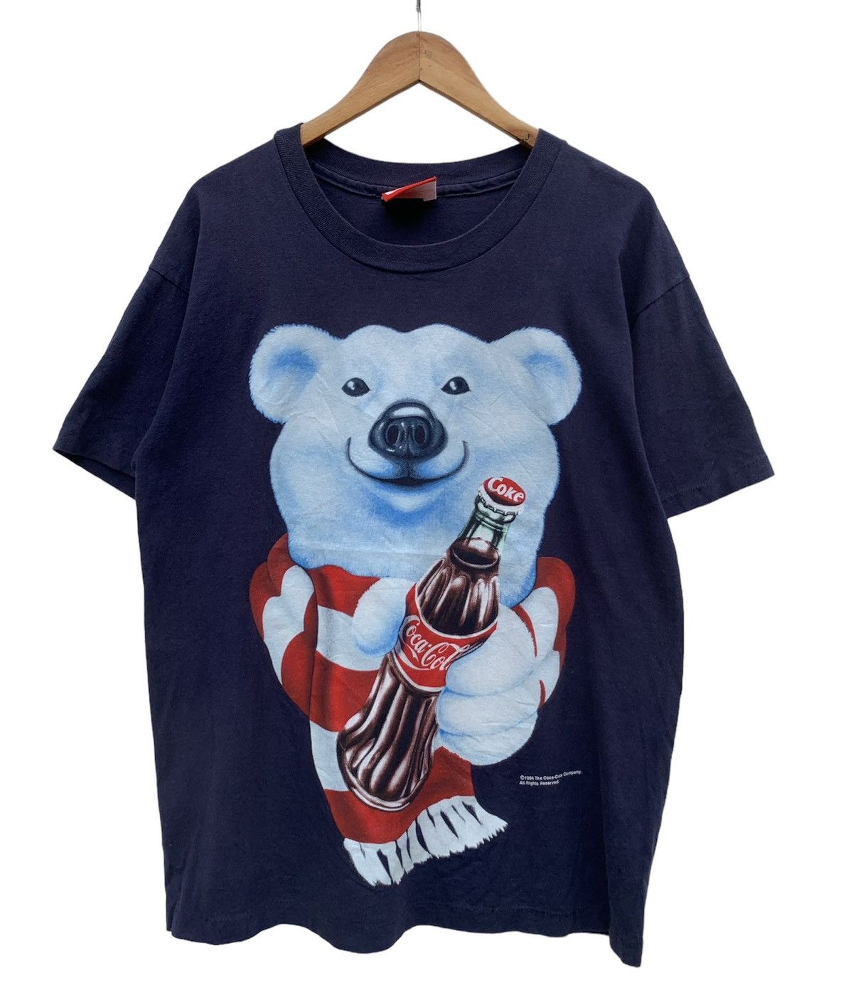 Vintage Vintage 90's Coca Cola Bear Tee | Grailed