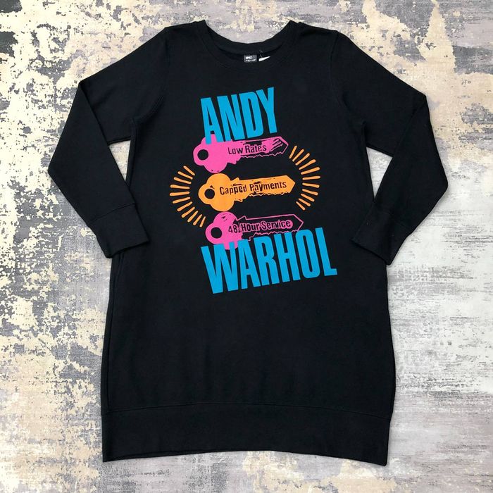 Uniqlo T235 SPRZNY X ANDY WARHOL ART POP BLOUSE | Grailed