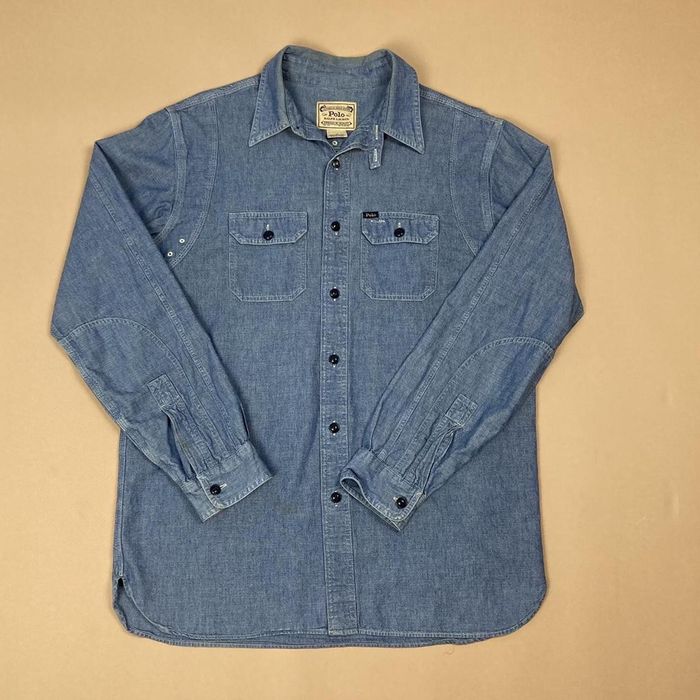 Polo Ralph Lauren Polo Ralph Lauren vintage style work shirt | Grailed