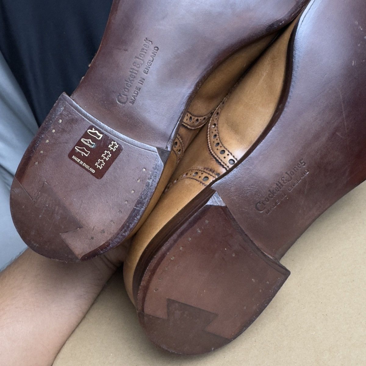 Crockett & Jones Crockett & Jones Barrington 2 Full-grain calf leather ...