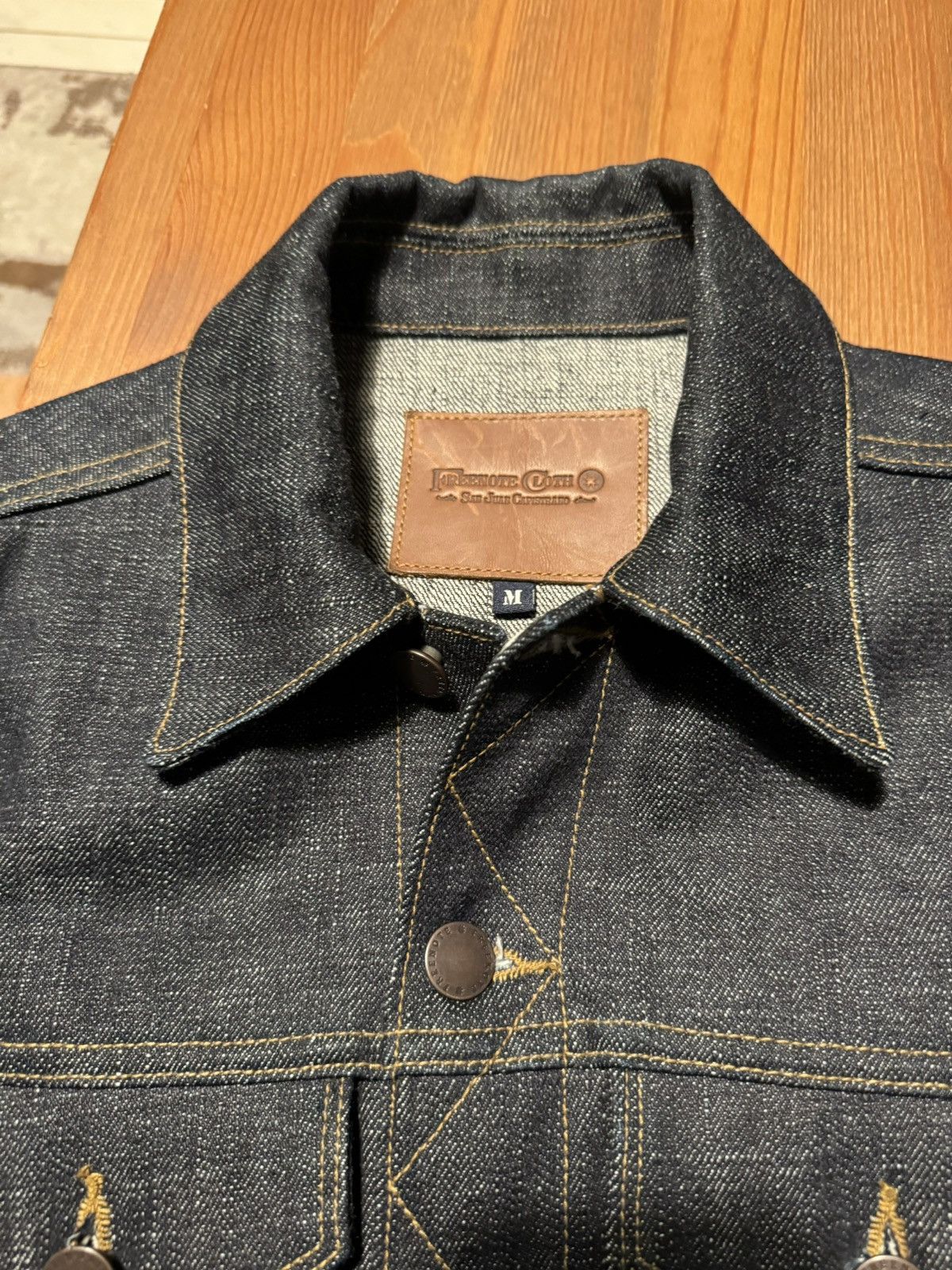 Freenote Cloth FREENOTE CLASSIC DENIM JACKET 17 OUNCE INDIGO SLUB | Grailed