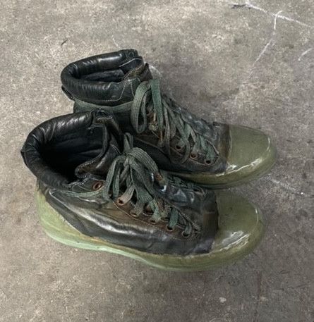 Carol Christian Poell Green Drip Sneakers - CCP Sz 7 | Grailed