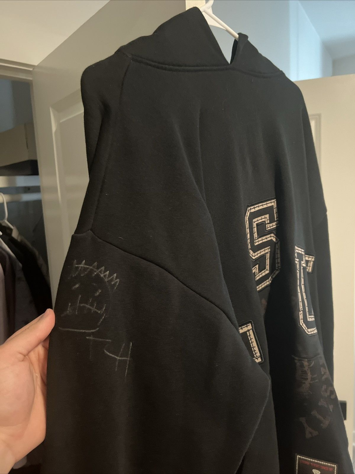 Travis Scott AUTOGRAPHED Travis Scott LSU hoodie | Grailed