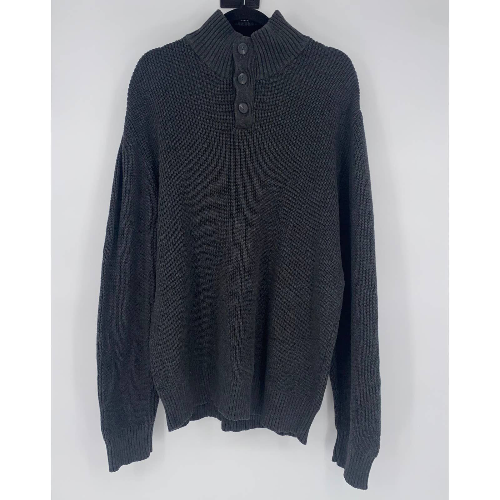 American Rag American Rag Mens Heavy Knit 3 Button Sweater | Grailed