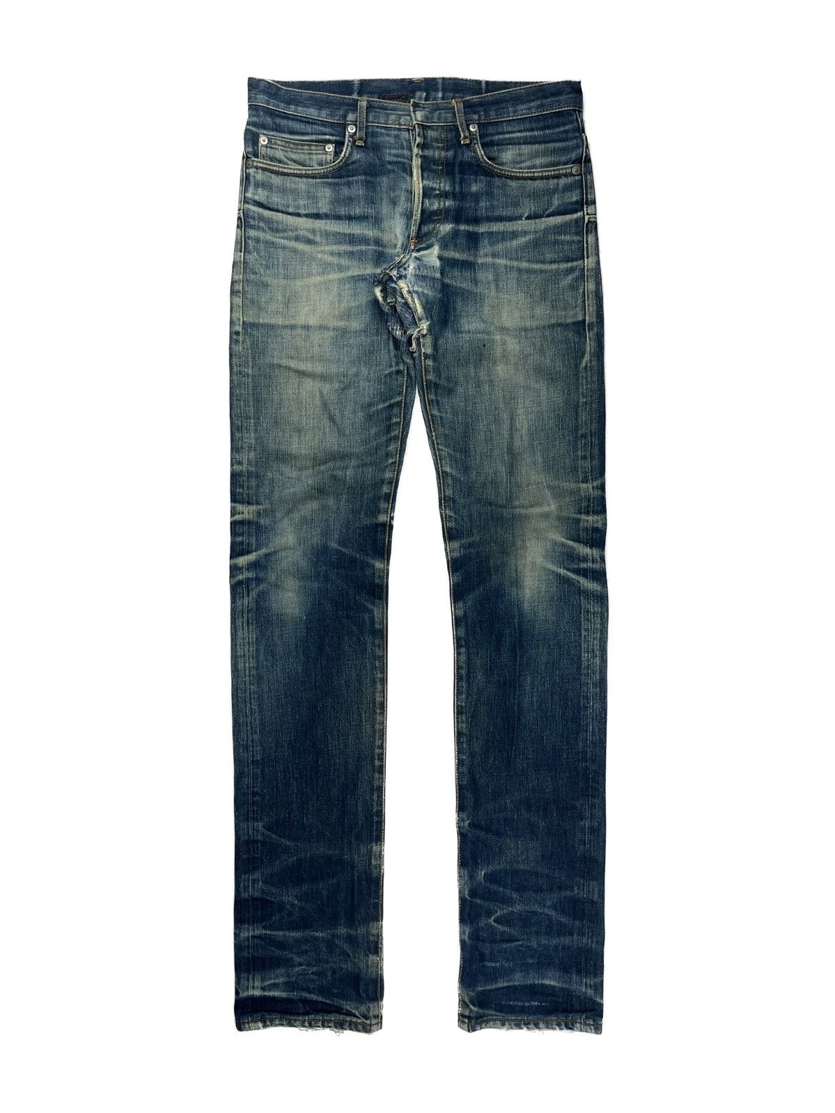 Dior SS06 Dior Homme Faded Raw Denim Jeans | Grailed