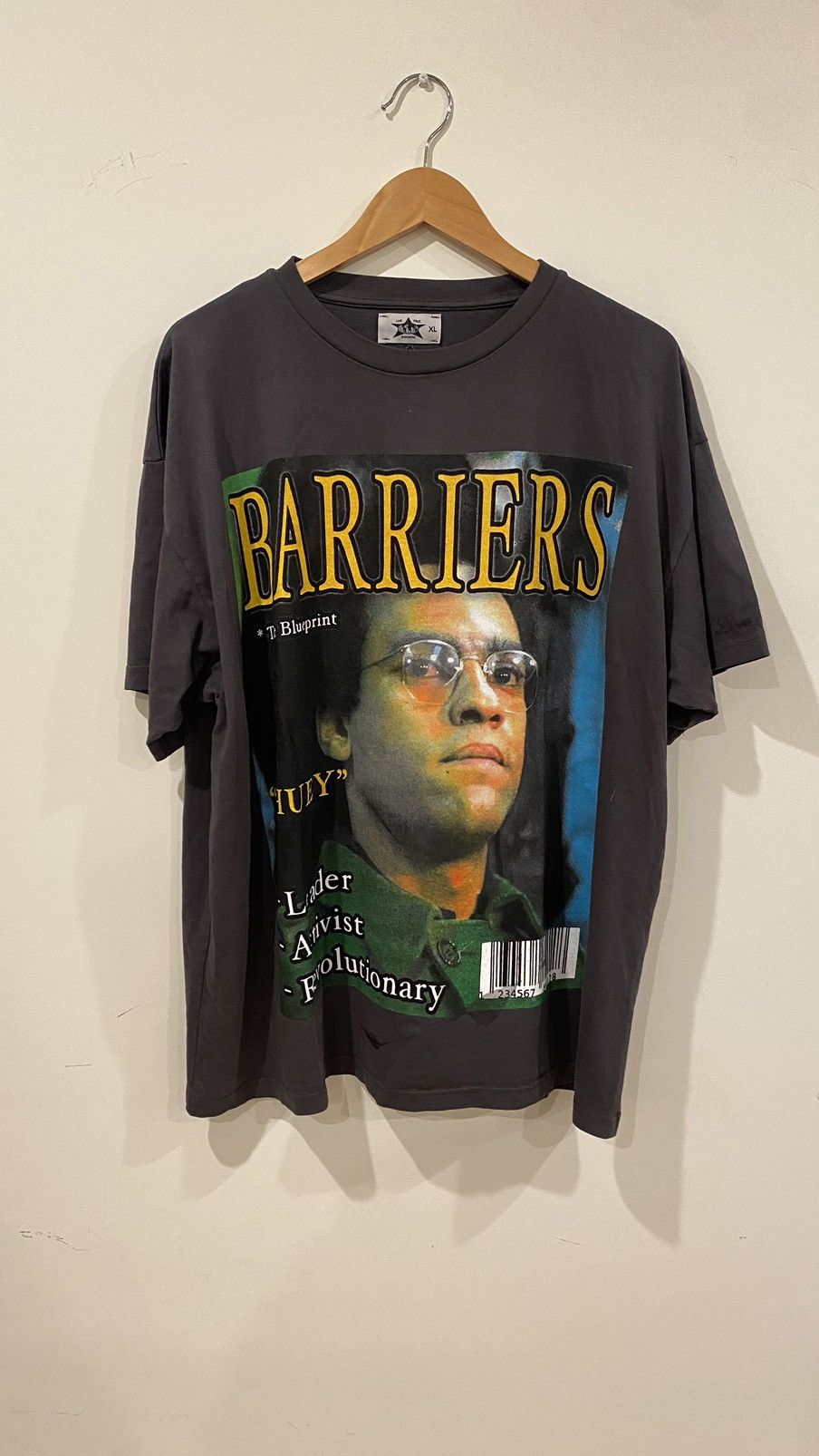 Barriers Barriers Huey Newton tee shirt | Grailed