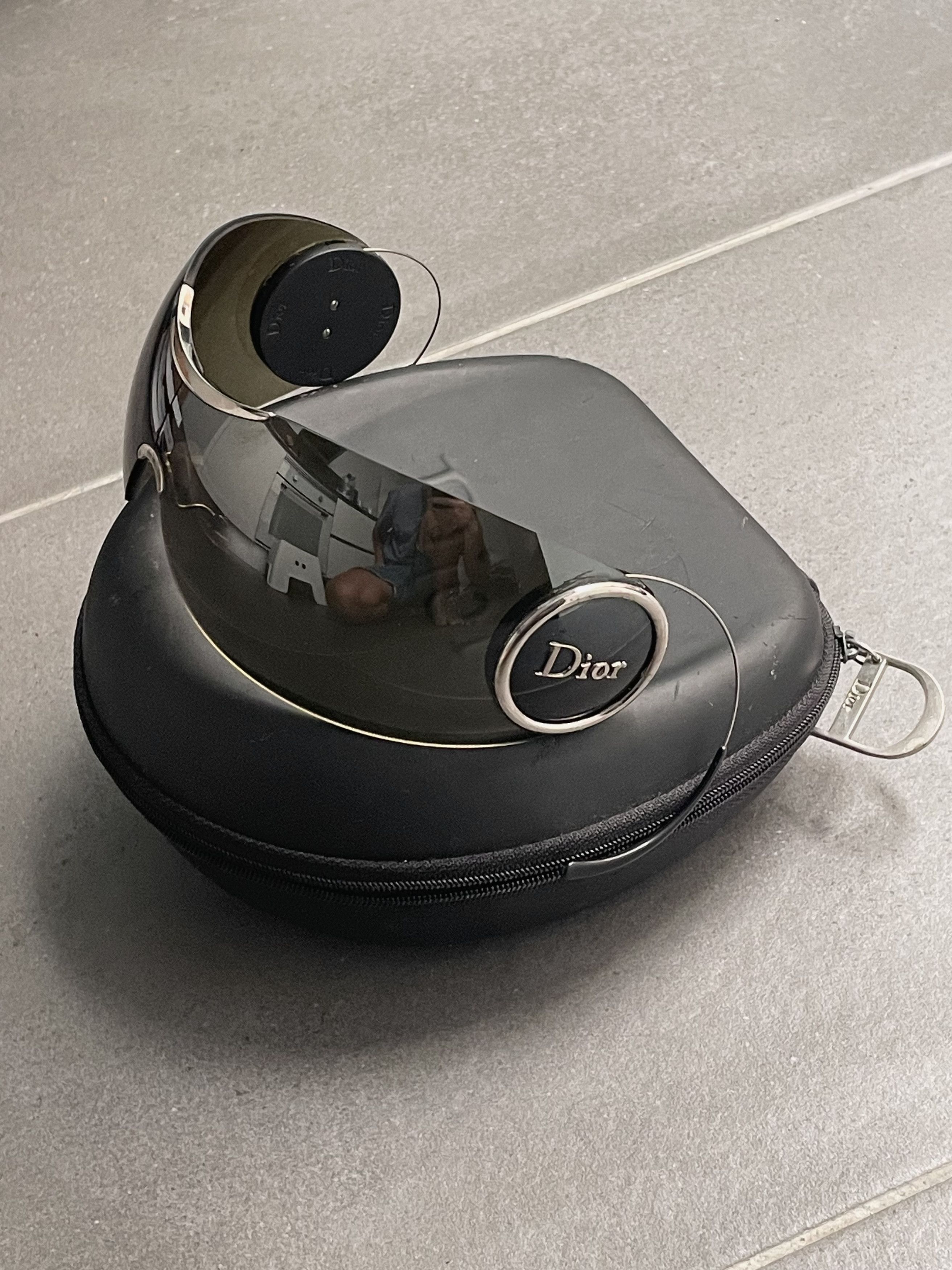 Dior Dior SKI Sunglasses Sport Shiled Silver Mask Case 1 2 5 90s | Grailed