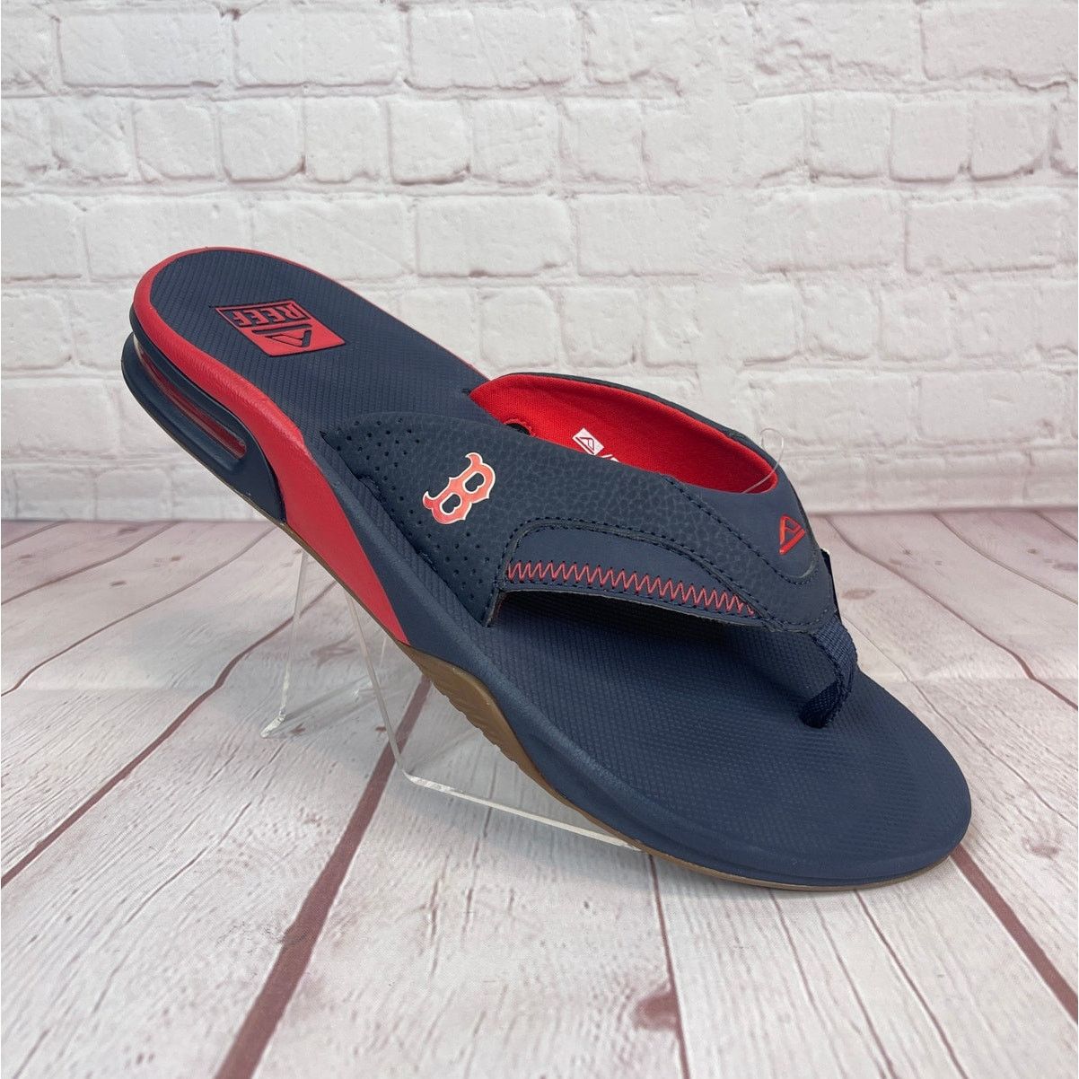 REEF Reef Fanning x MLB Boston Red Sox Sandals Mens Sz 13 | Grailed