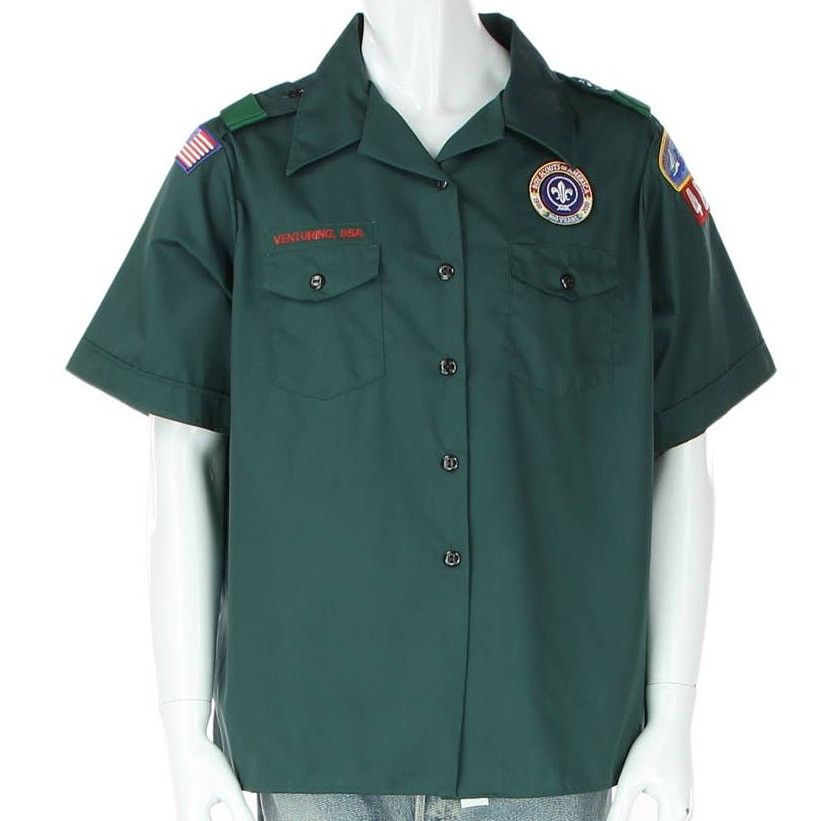 Vintage Boy Scouts BSA Venturing Uniform LA Shirt NWT | Grailed