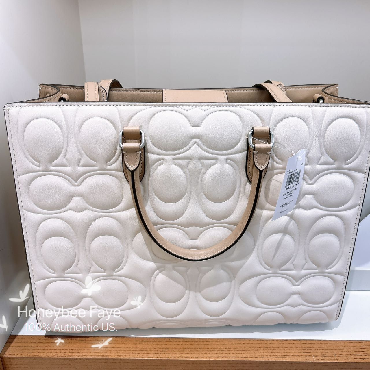Coach Maggie Tote Bag In Blocked Signature Leather CY673 | Grailed