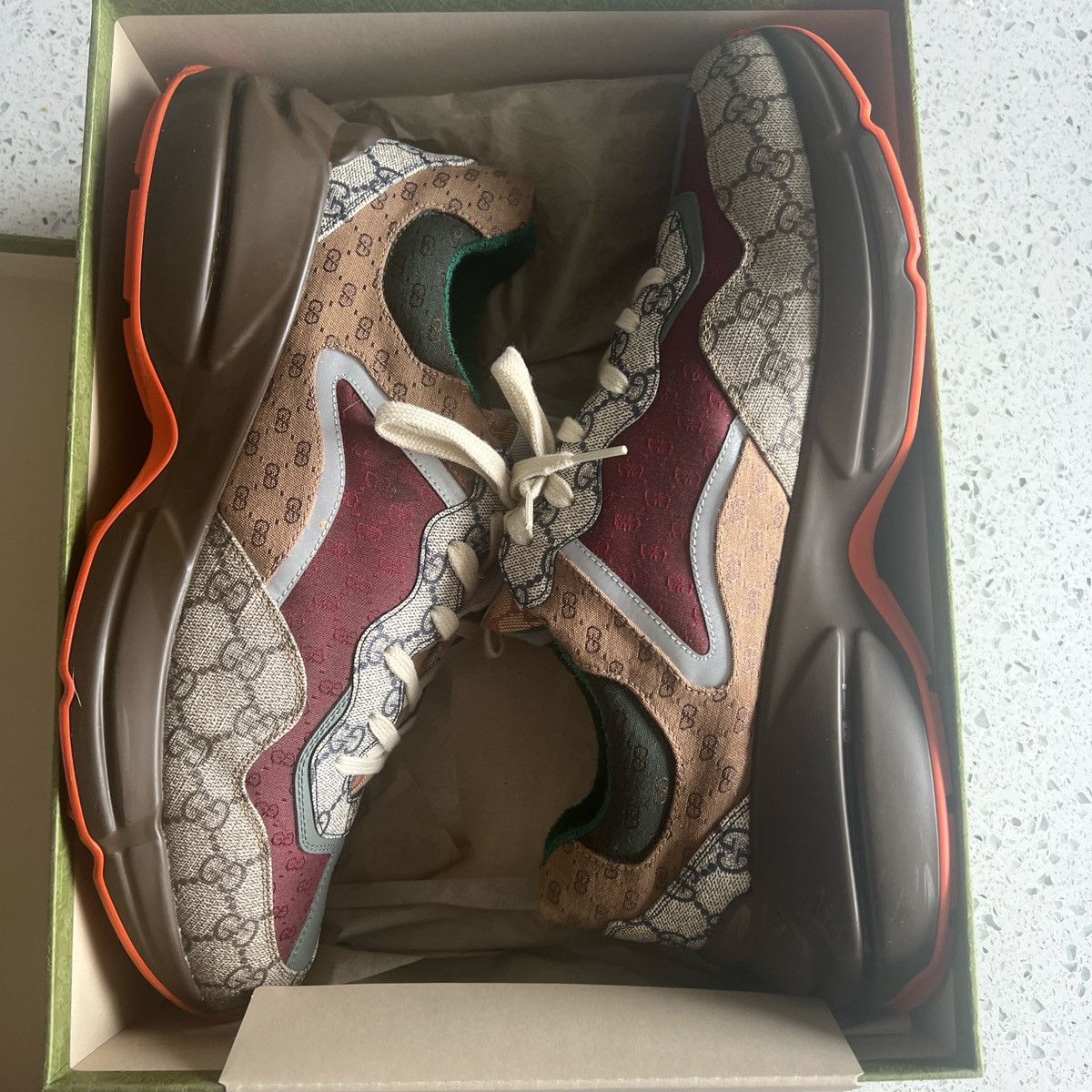 Gucci Gucci Rython Sneakers | Grailed