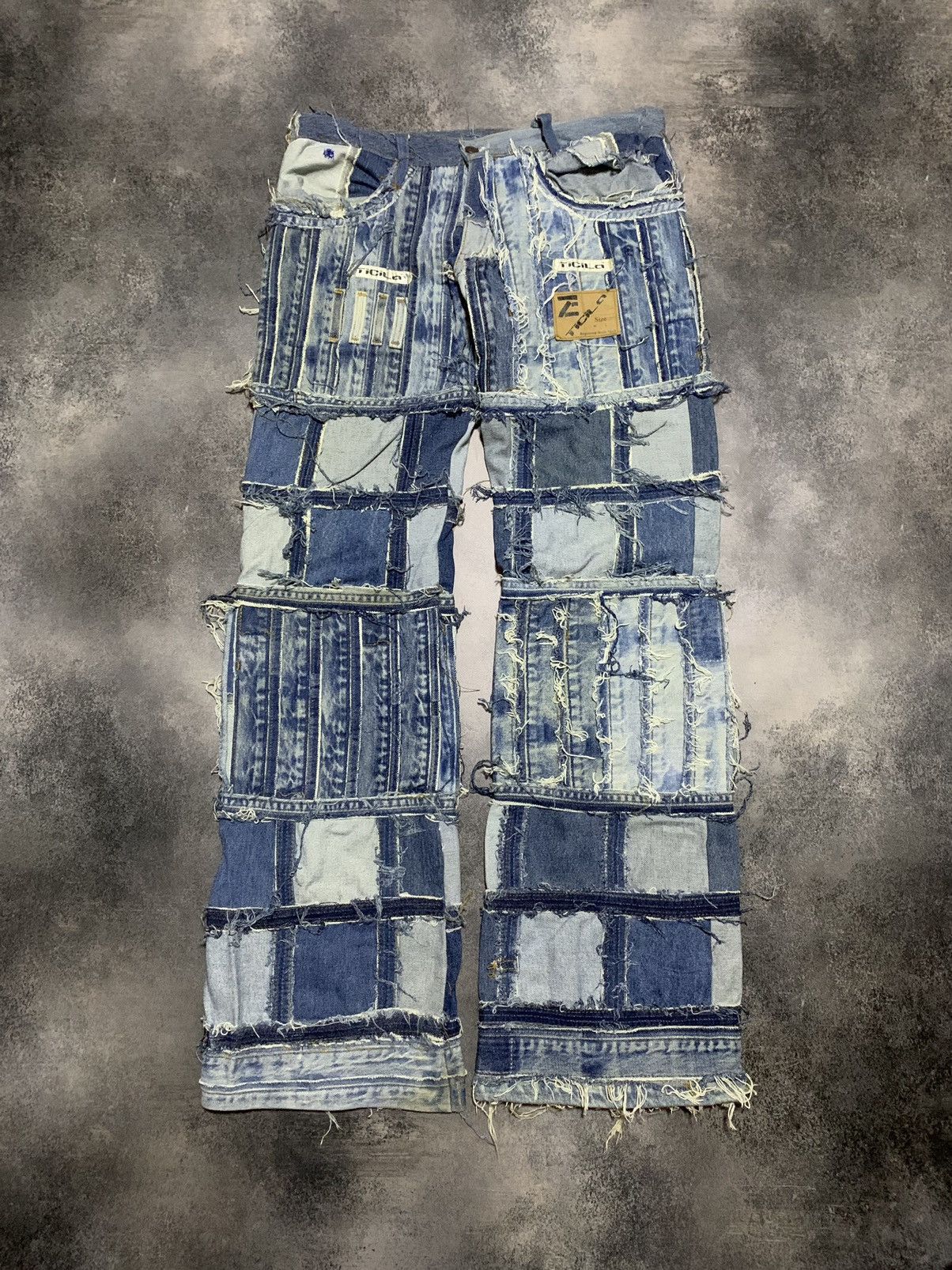 Other Ticila patchwork rocker jeans | Grailed