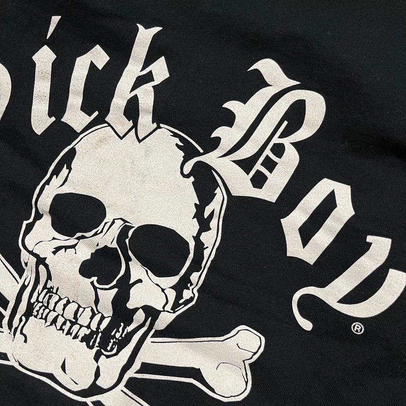 Affliction Vintage Sick Boy Motorcycles Big Logo Skull Hoodie Drip Y2K ...