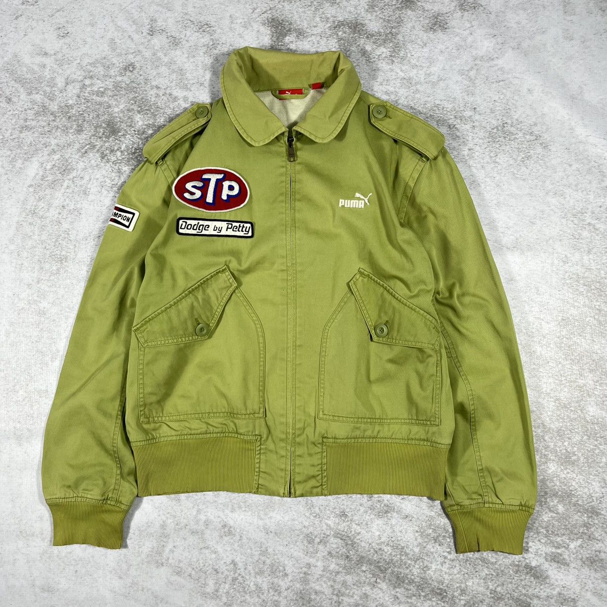 Japanese Brand × Puma puma x dodge by petty racing jacket | Grailed