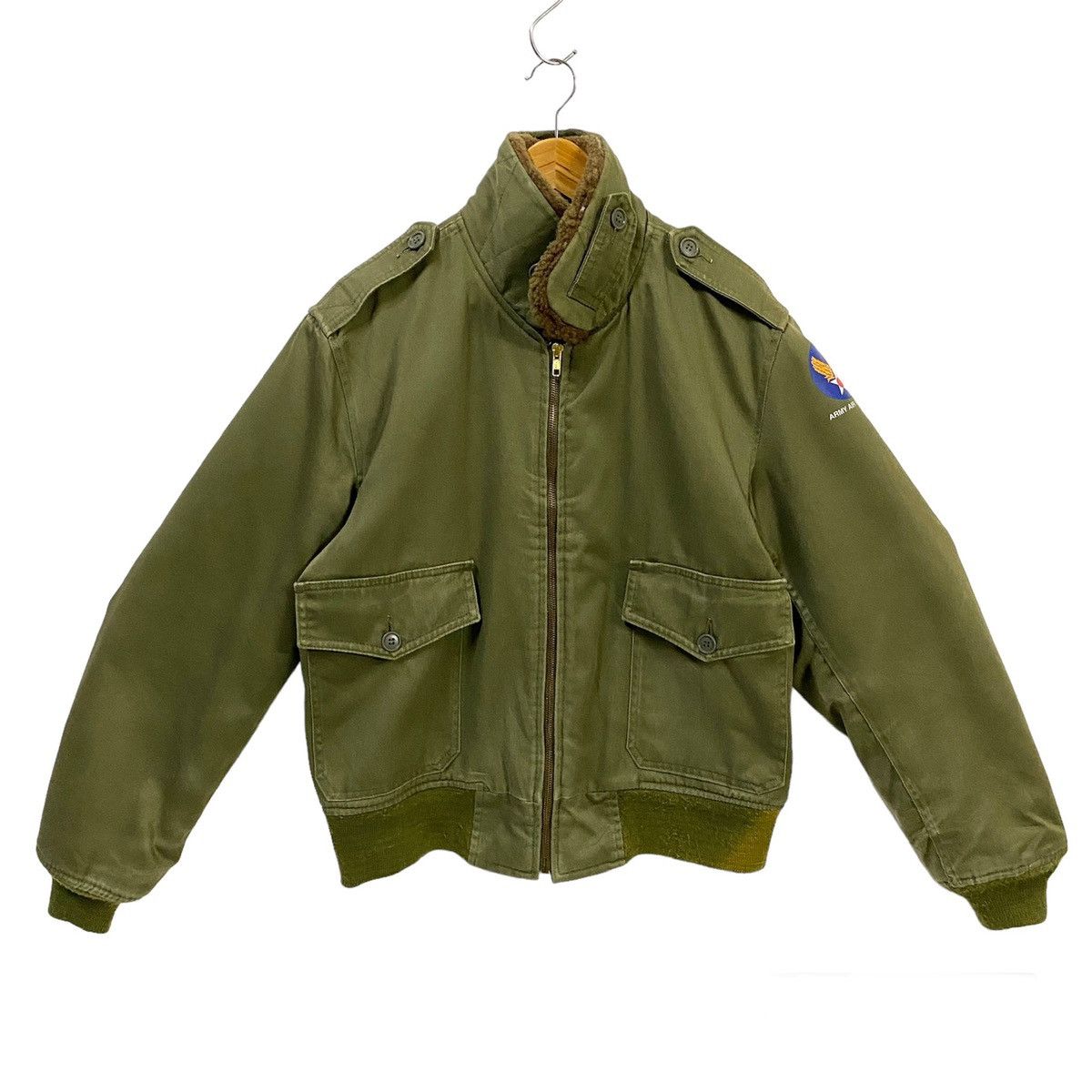 Military Vintage B-10 Flight Bomber Jacket Military USAF M L | Grailed