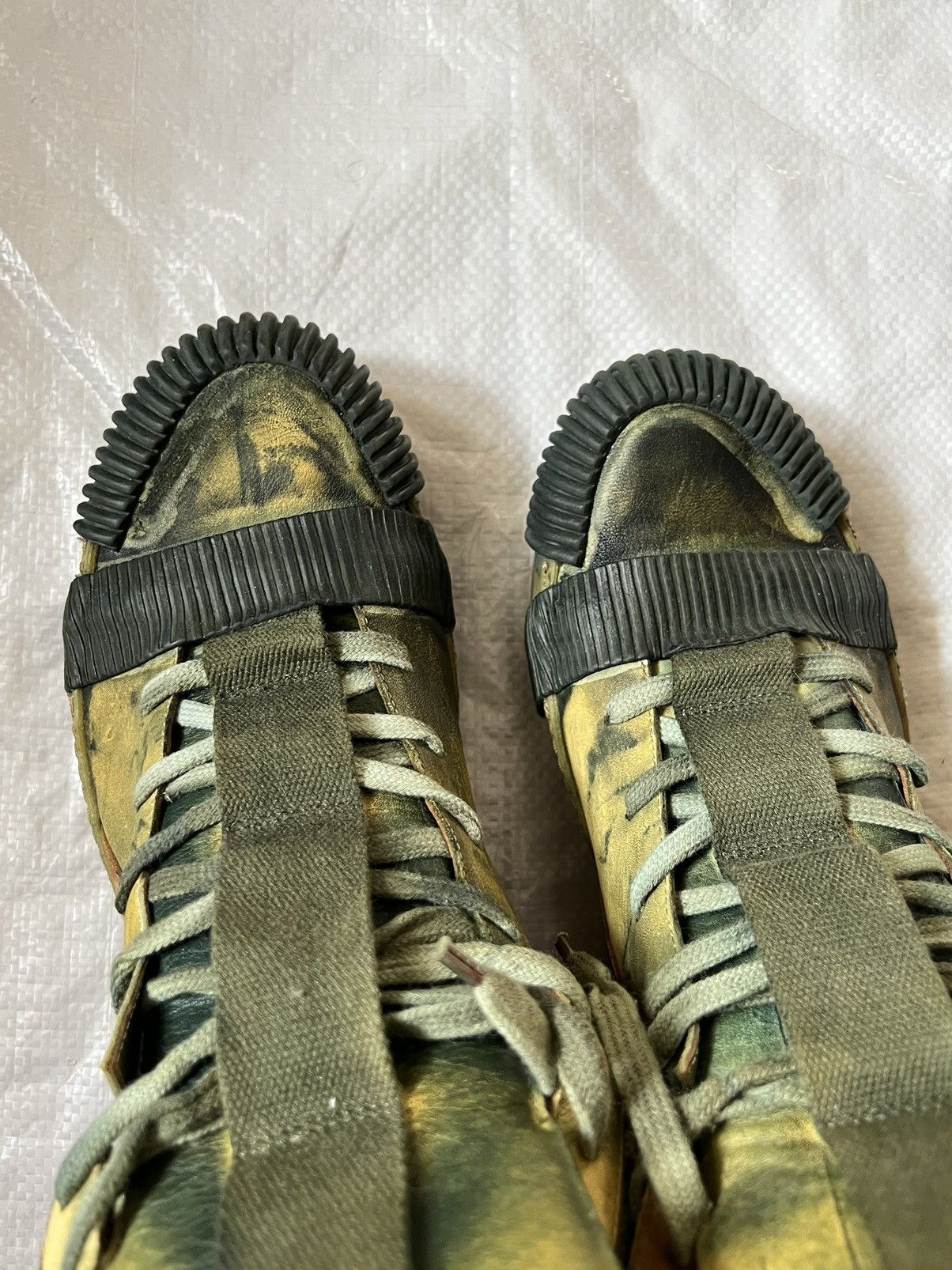 Boris Bidjan Saberi BBS bamba 3 archive green | Grailed