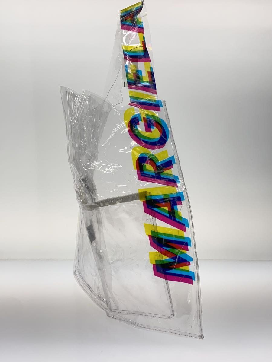 Maison Margiela Chromatic Aberration Logo Transparent Tote Bag | Grailed