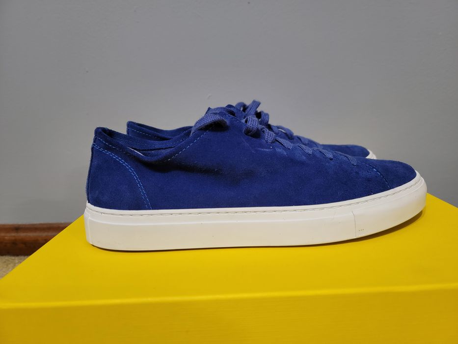 Diemme Royal blue suede diemme sneakers | Grailed