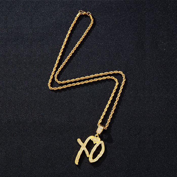 Chain The Weeknd XO Necklace & Chain Set Gold | Grailed