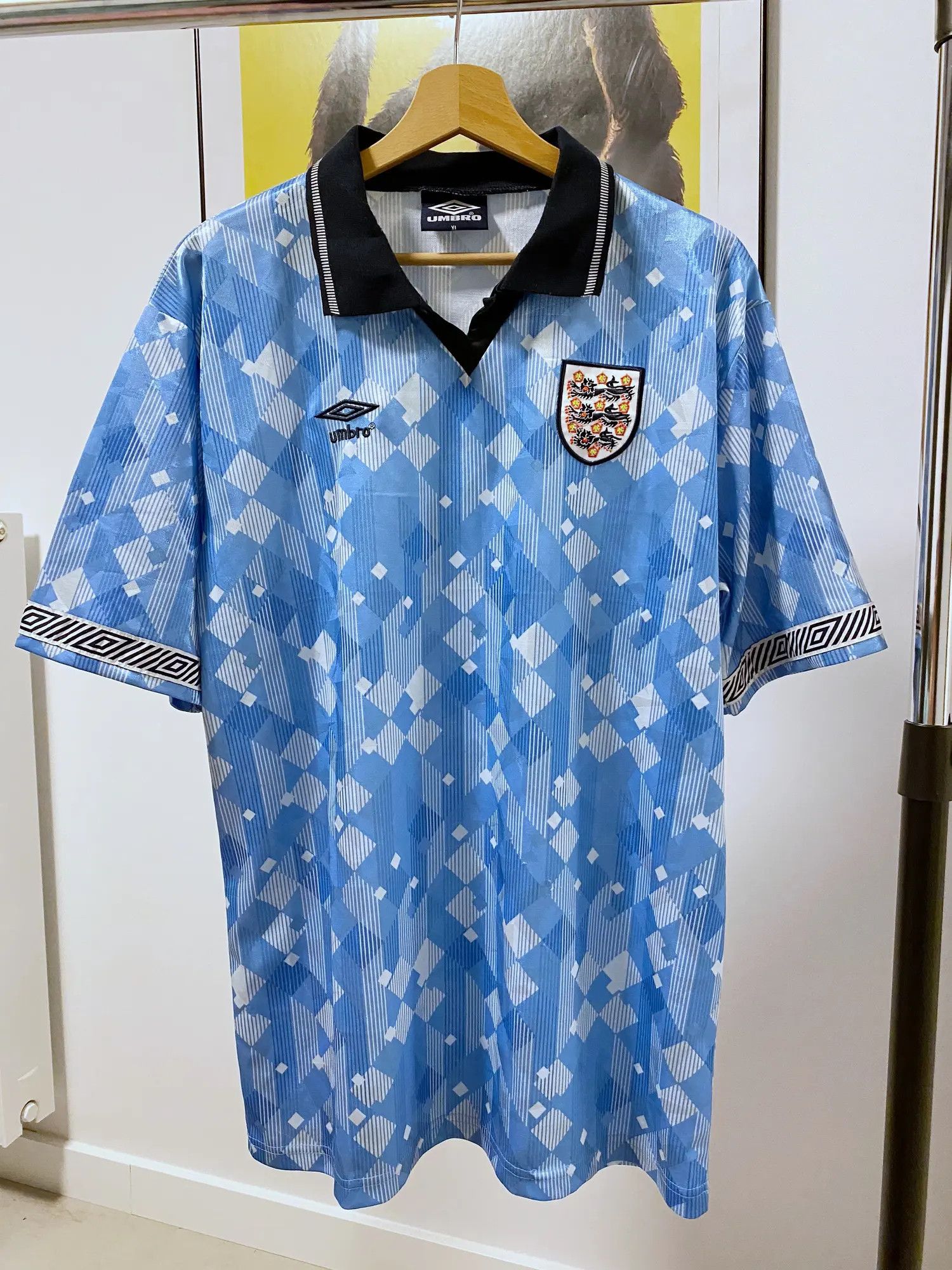 Vintage England 1990 Umbro vintage football shirt Soccer Jersey s XL ...