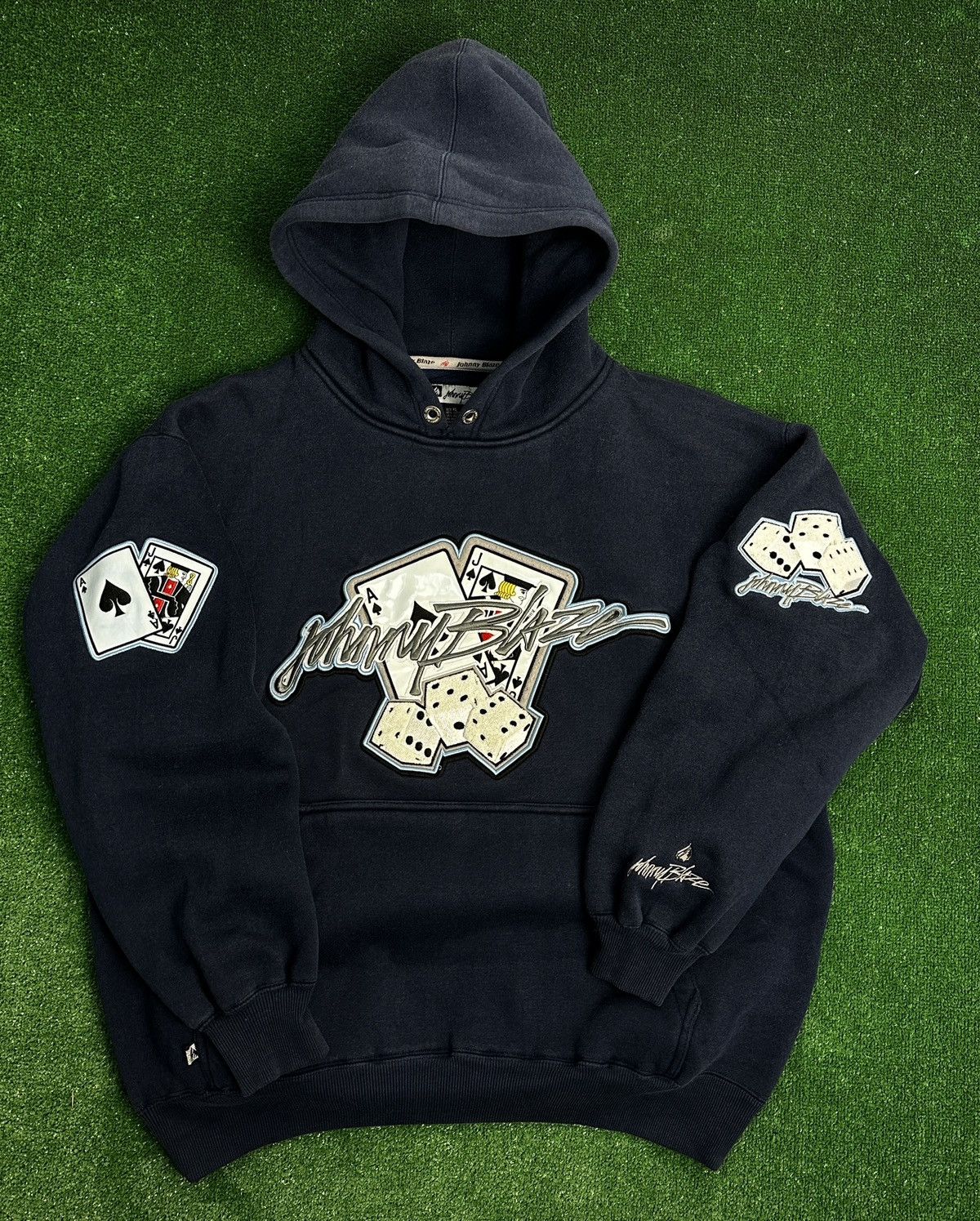 Japanese Brand × Vintage Vintage Johnny Blaze Rap Hoodie Baggy ...