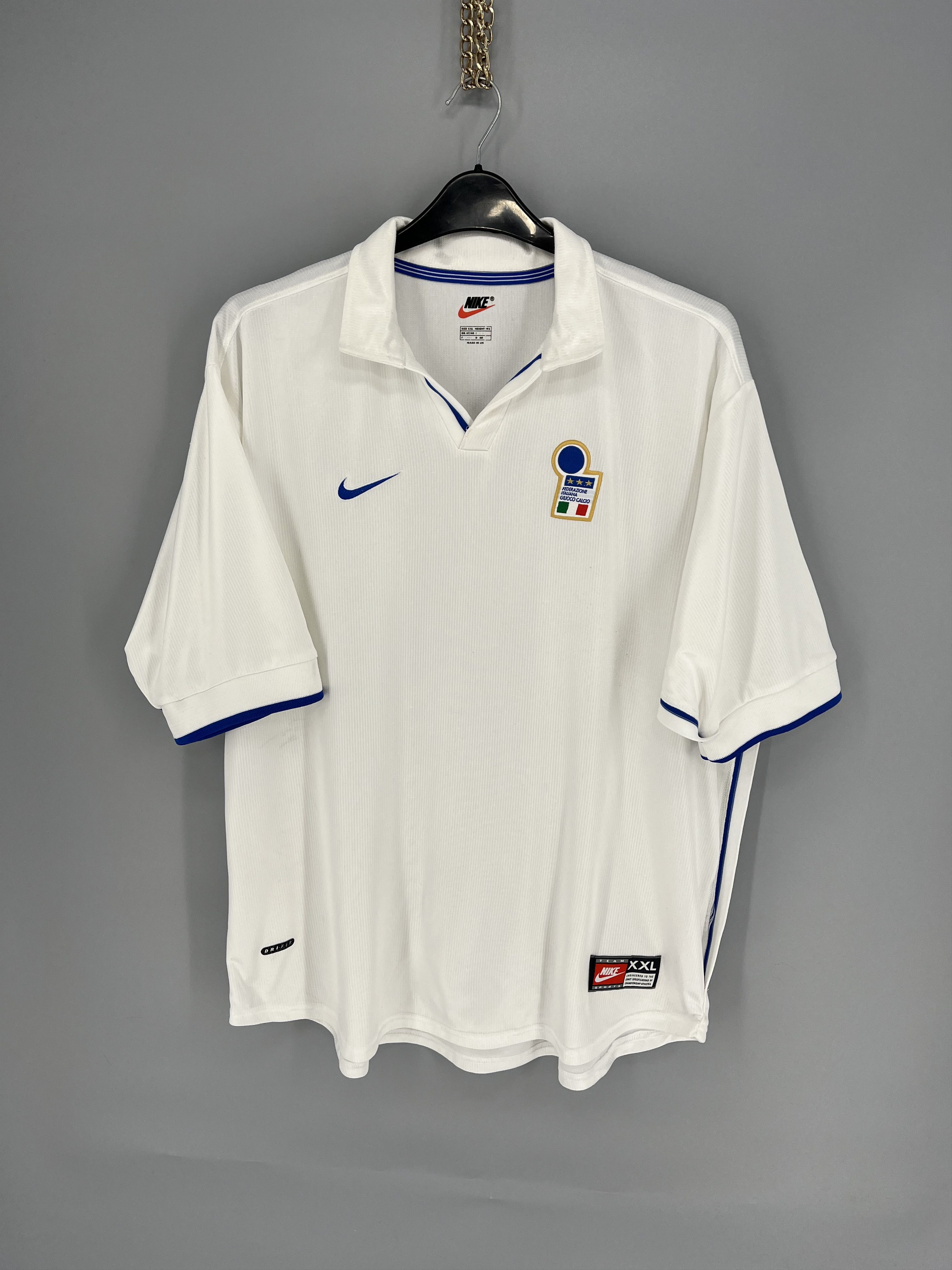 Nike Original Italy Italia Euro 96 1996/1997 Away Football Shirt | Grailed