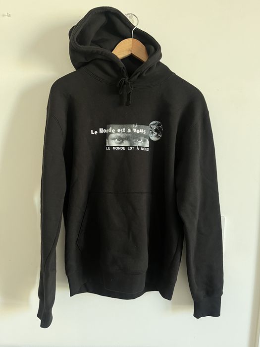 Scrt La Haine Merch - Le Monde Est A Nous Hoodie - Black | Grailed