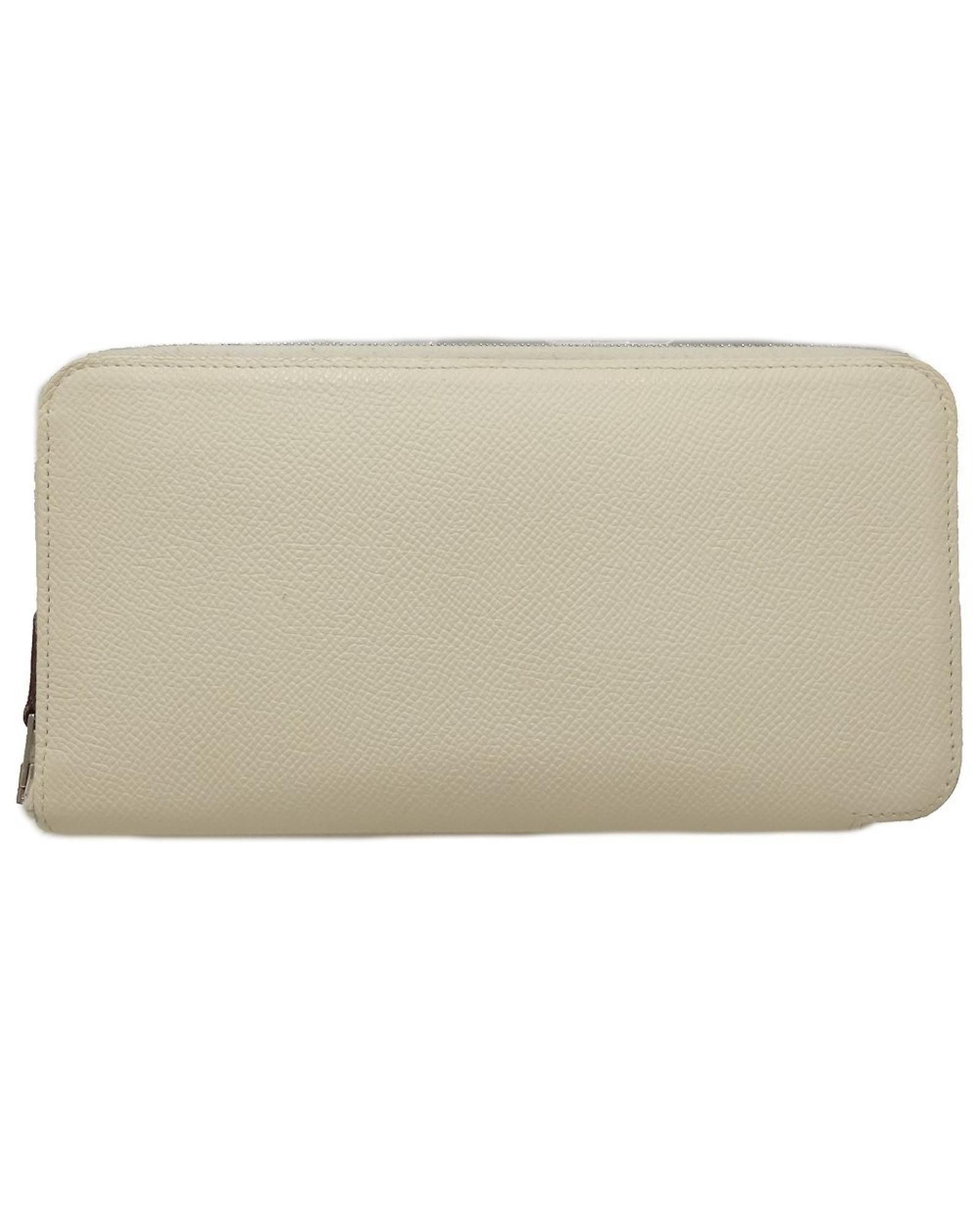 Hermes Beige Leather Long Wallet | Grailed
