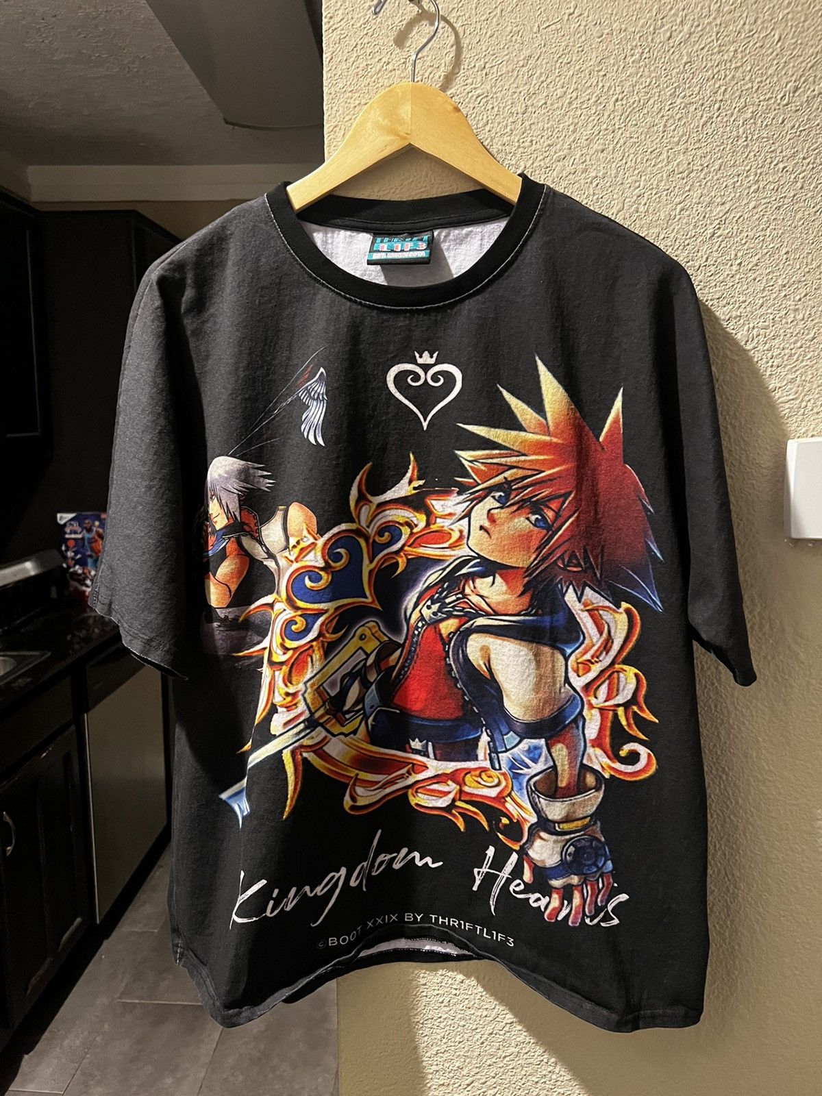 Disney × Mickey Mouse × Vintage Disney Kingdom Of Hearts Bootleg T ...