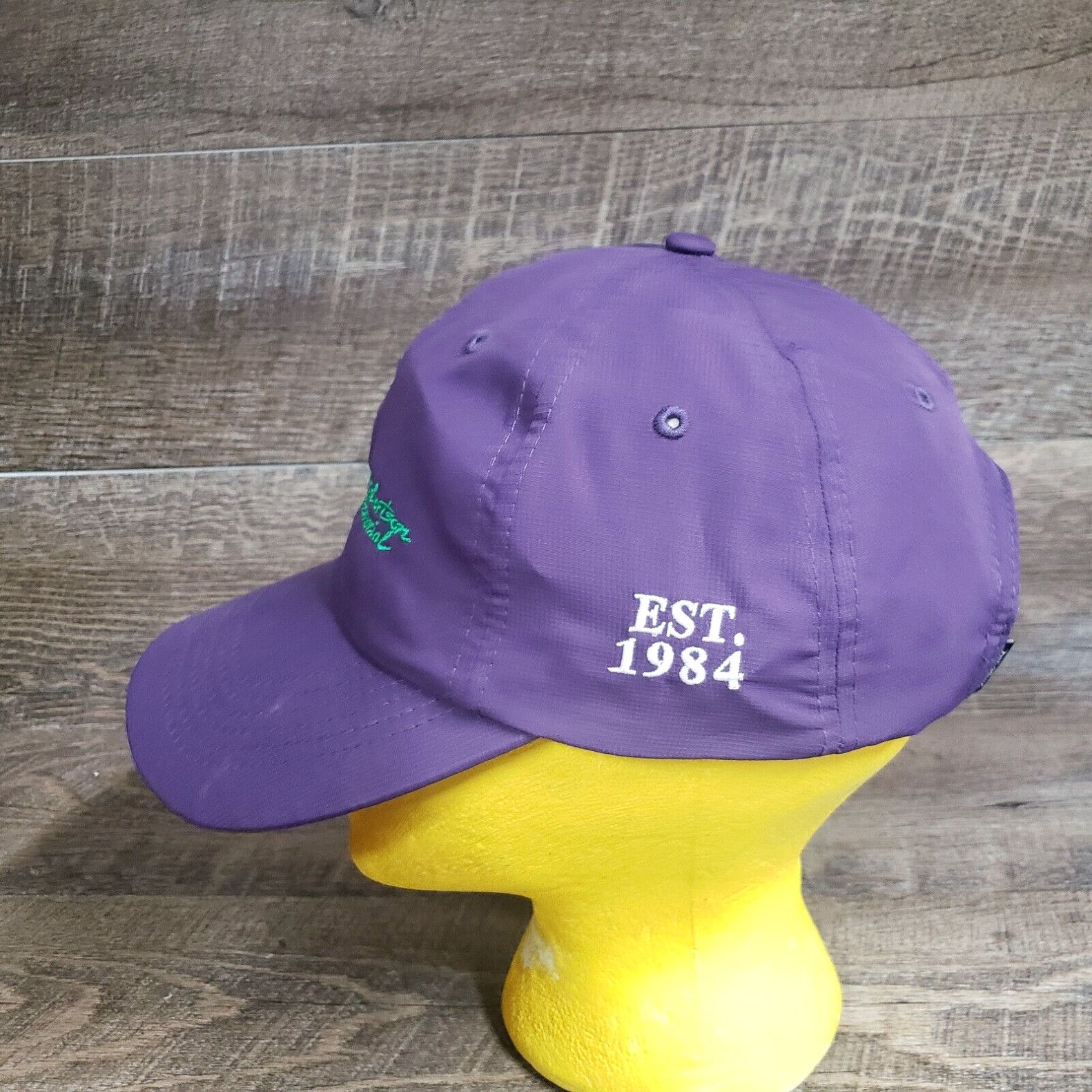 Vintage *NEW* Scott Robertson Memorial Golf Purple Hat Cap Adult ...