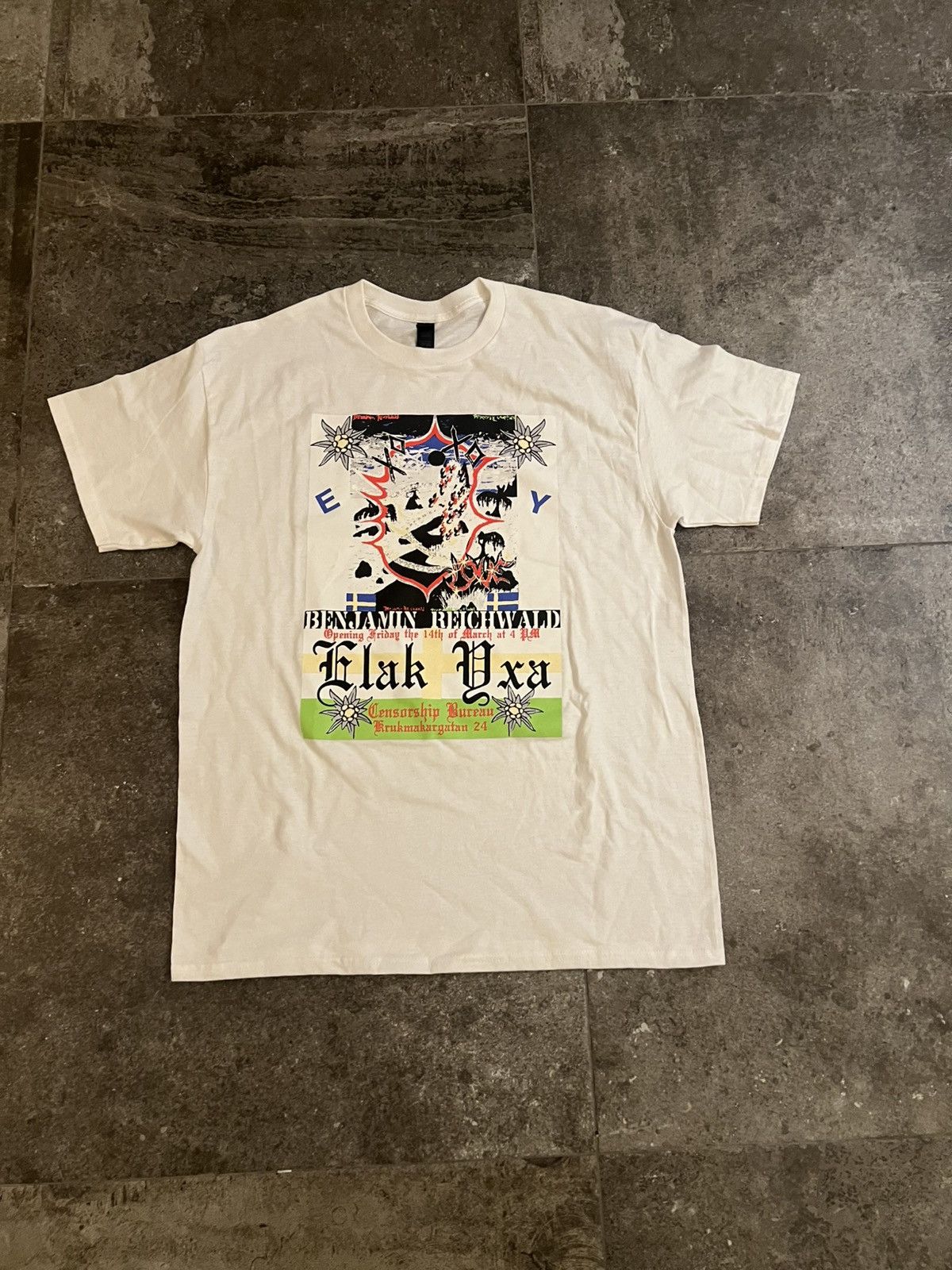 Drain Gang × Sad Boys Bladee ”Elak Yxa” Merch | Grailed