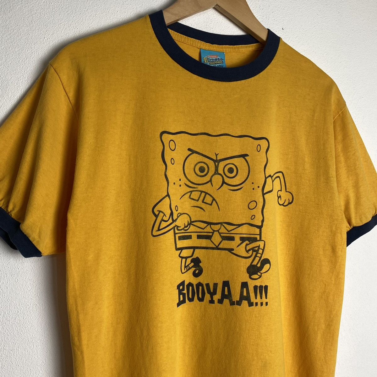 Nickelodeon Vintage Nickelodeon 2002 Spongebob Squarepants Ringer Tee ...
