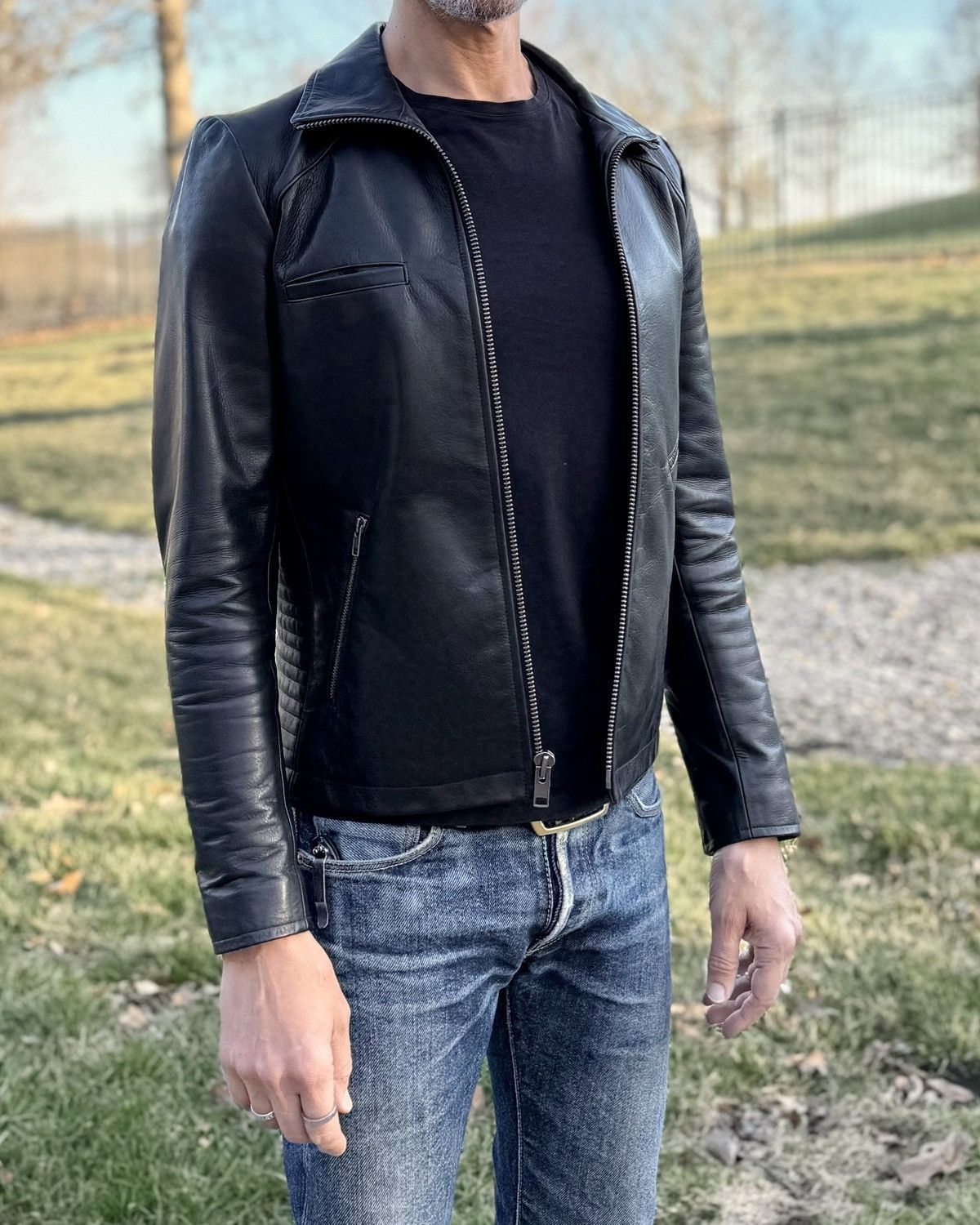 The Cast The Cast - “Downtown” Leather Jacket | Grailed