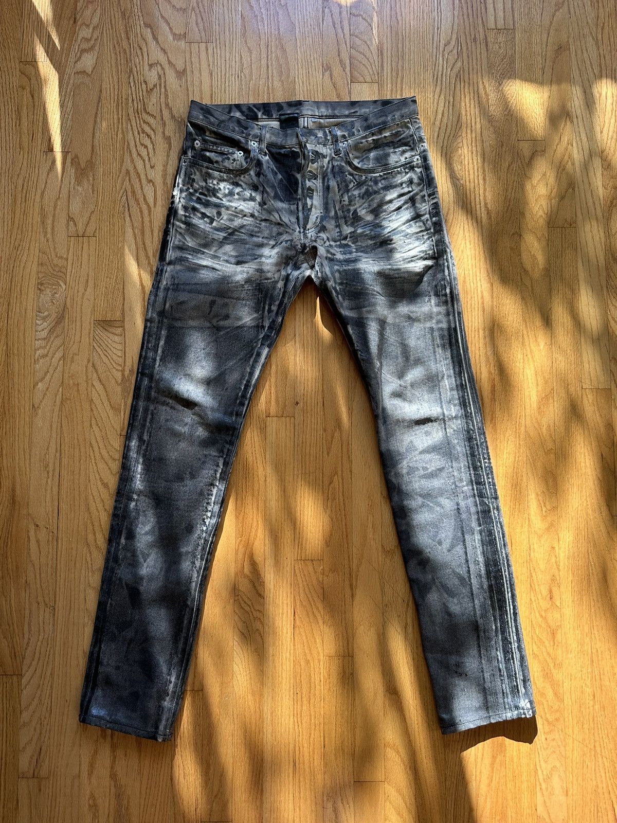 Dior FW03 Luster Waxed Denim | Grailed