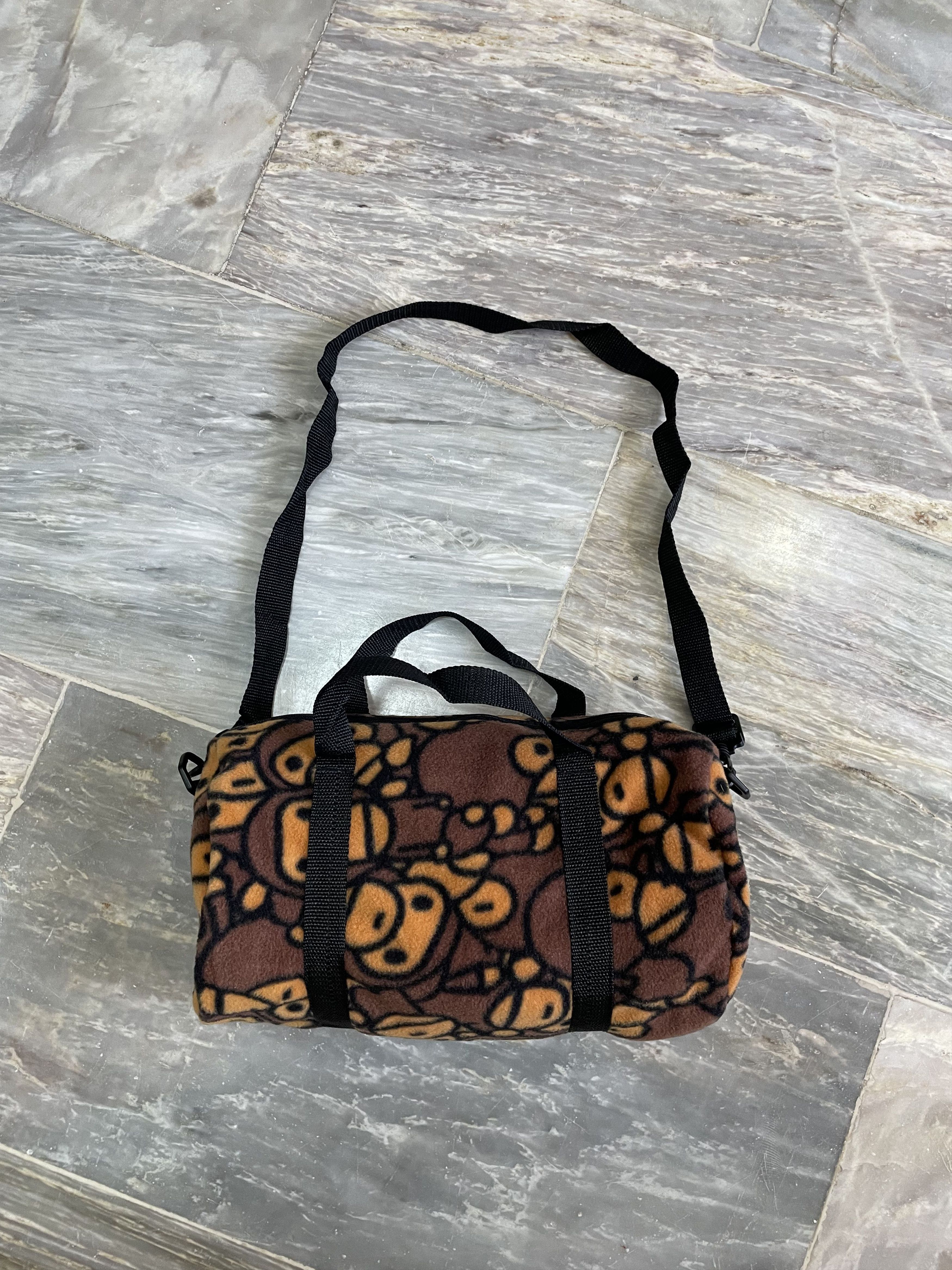Bape Baby Milo AOP Mini Duffle Bag - Magazine | Grailed