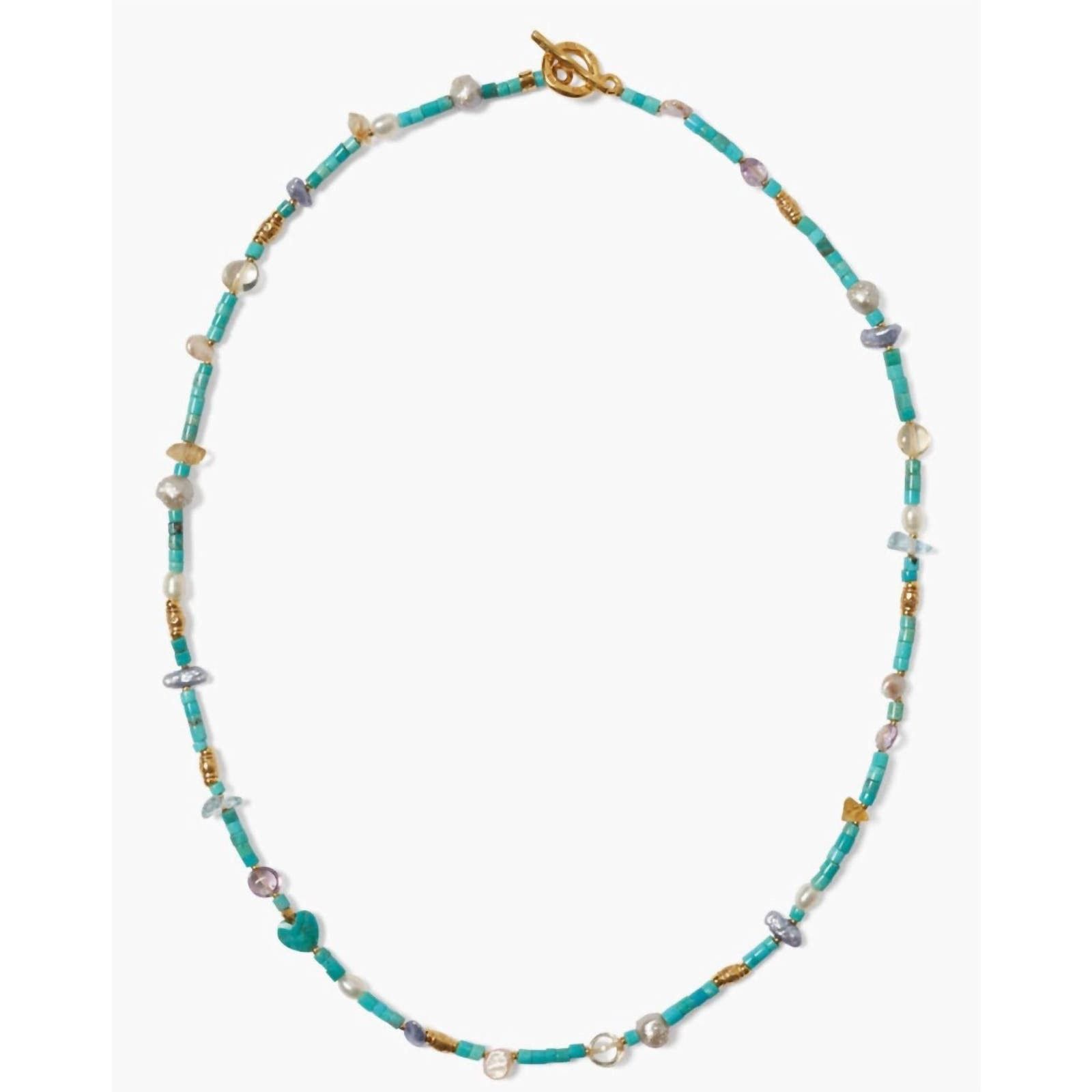 Chan Luu CHAN LUU Women's Voyager Toggle Necklace In Turquoise | Grailed