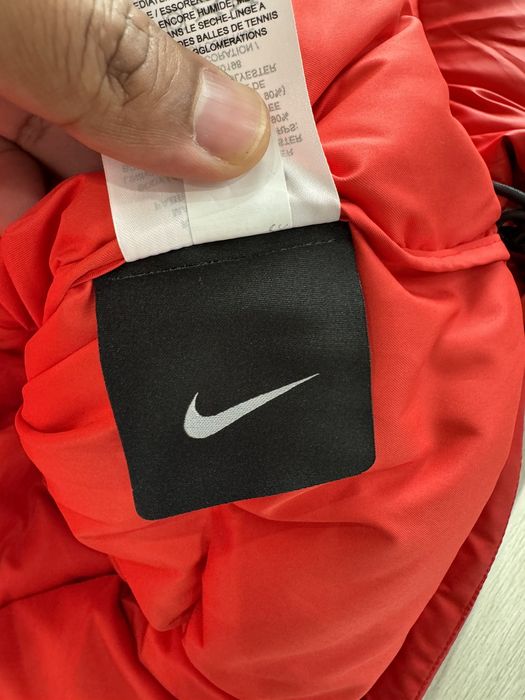 Nike NIKE X DRAKE NOCTA SUNSET PUFFER JACKET ‘RED’ | Grailed