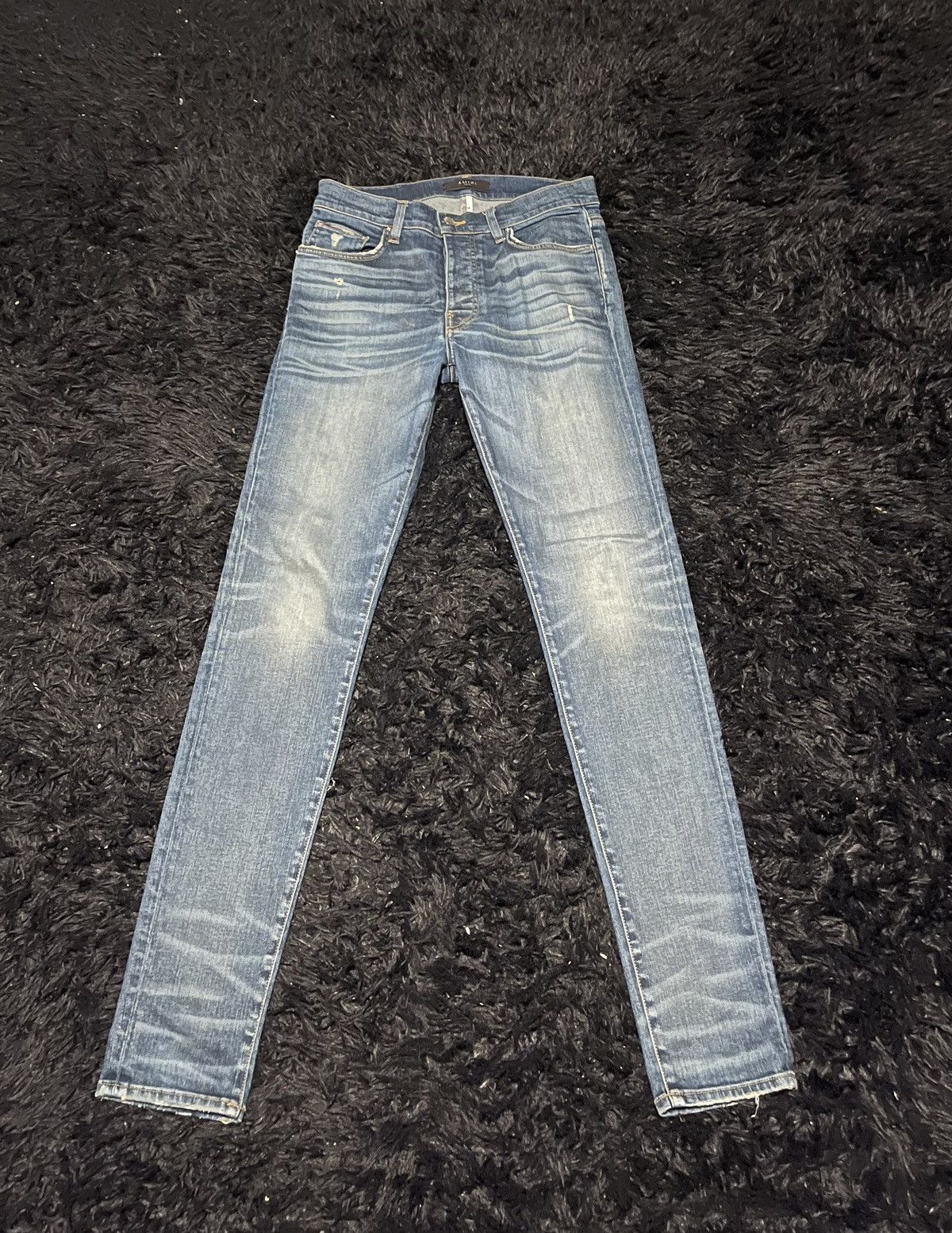 Amiri Amiri Dark Indigo Jeans W/ Authenticity Receipt | Grailed