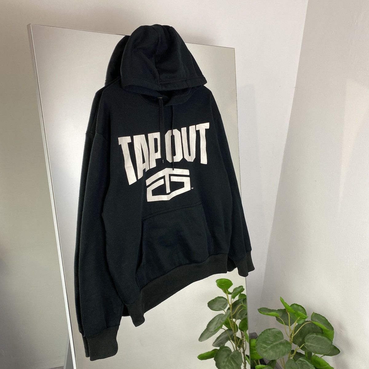 Affliction × Tapout × Vintage VINTAGE TAPOUT HOODIE 90s BOXY FIT | Grailed
