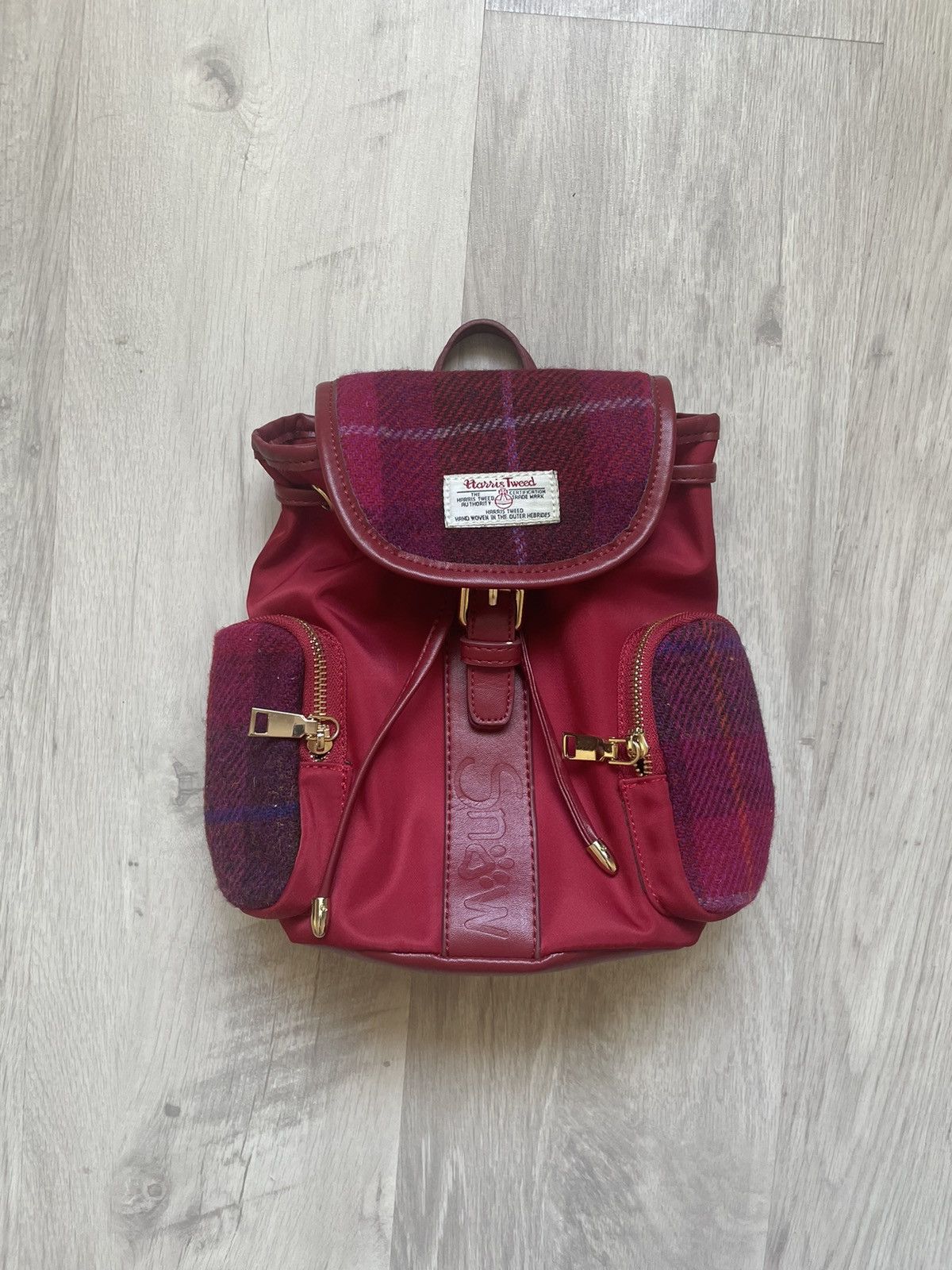 Harris Tweed × Luxury × Rare Harris Tweed backpack luxury vintage | Grailed