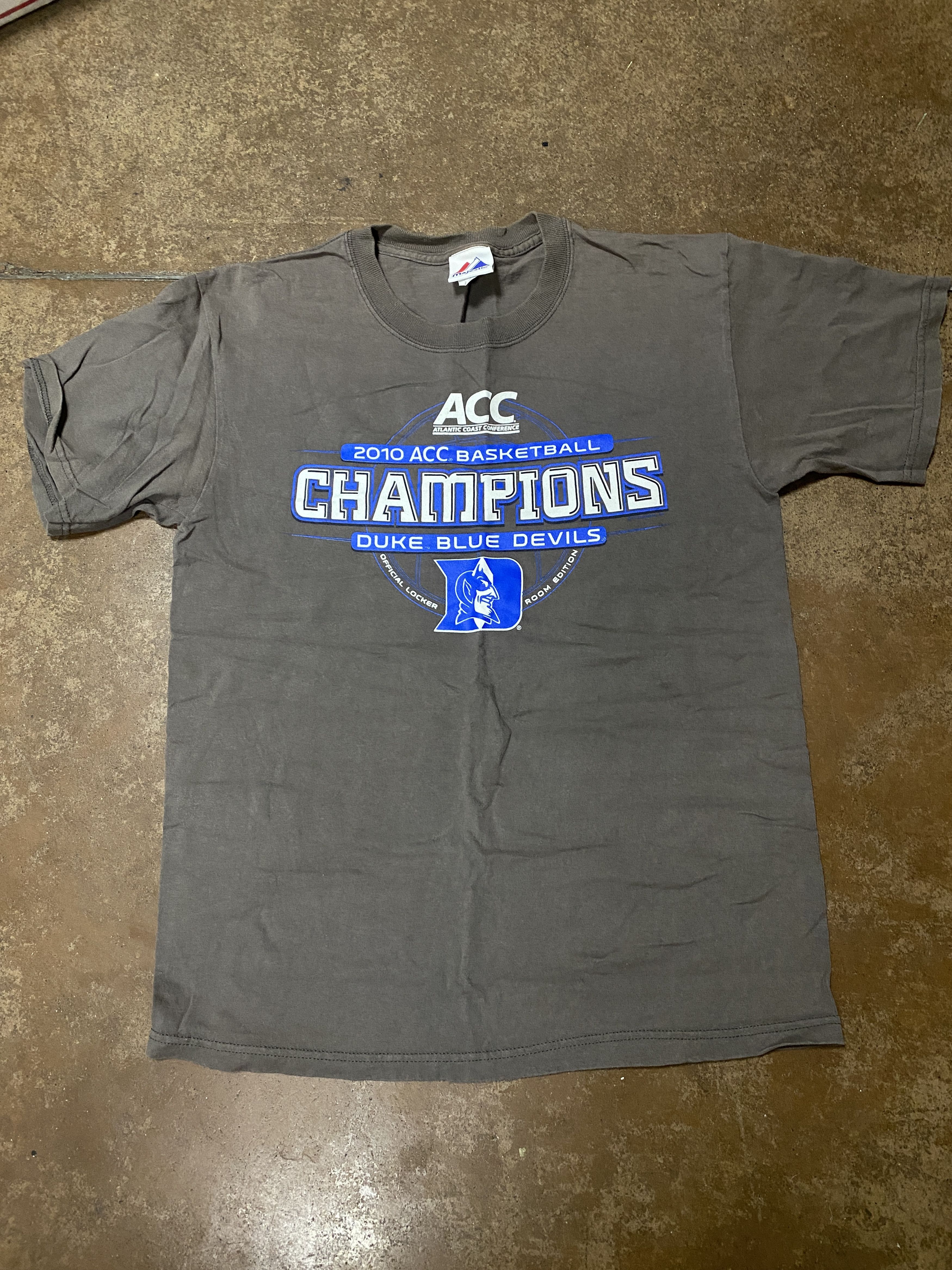 American College × Majestic × Vintage Vintage 2010 Duke Basketball ACC ...