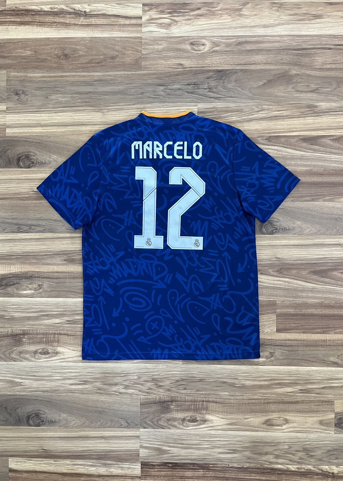 Adidas × Real Madrid × Streetwear 2021-22 Real Madrid Marcelo Away Kit ...