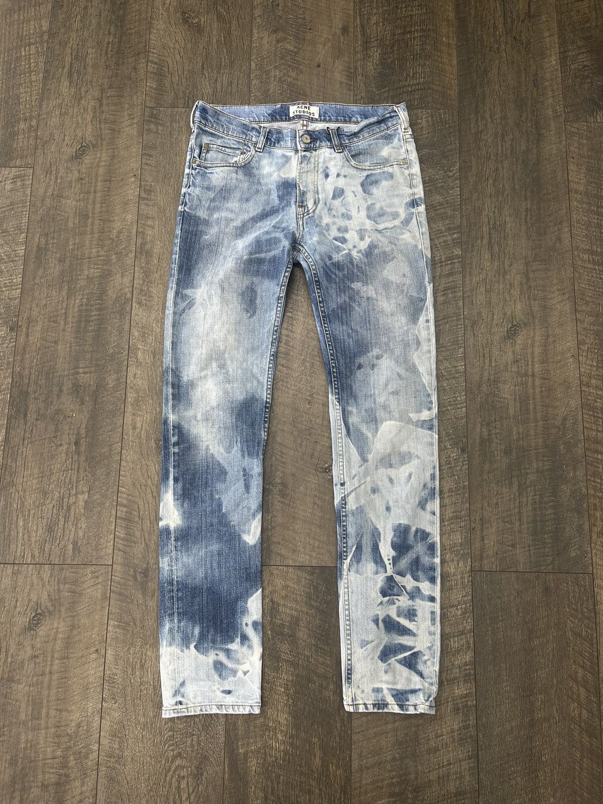 Acne Studios Bleach Wash Denim (31) | Grailed