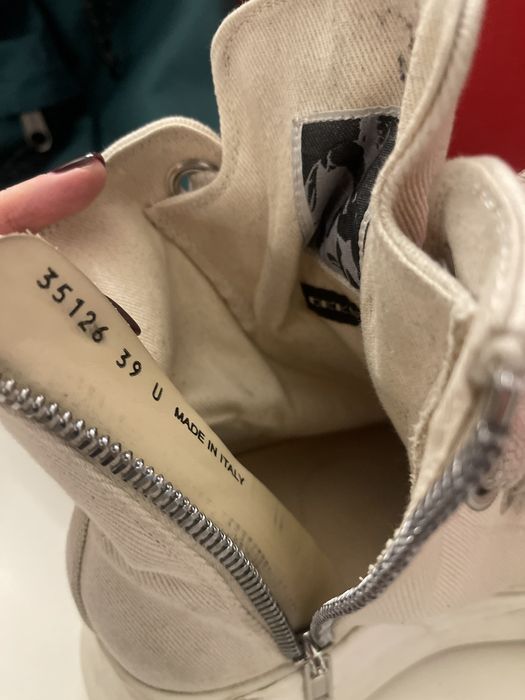 Rick Owens Rick Owens DRKSHDW Jumbo Lace High Abstract | Grailed