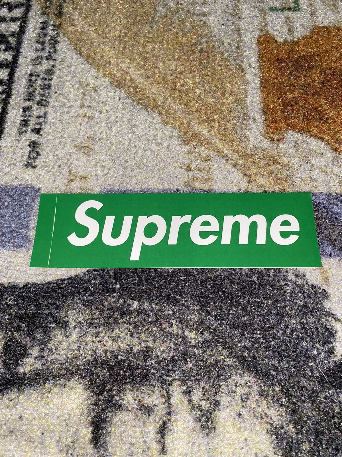 Supreme Supreme Green Box Logo Tyler the Creator Sticker | Grailed