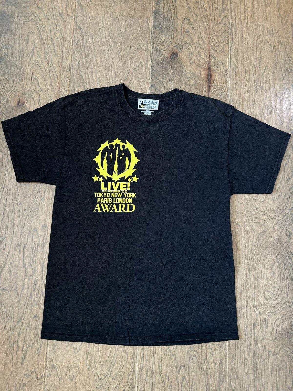Drain Gang Bladee x Mechatok 2020 Good Luck Tour Tee Large | Grailed